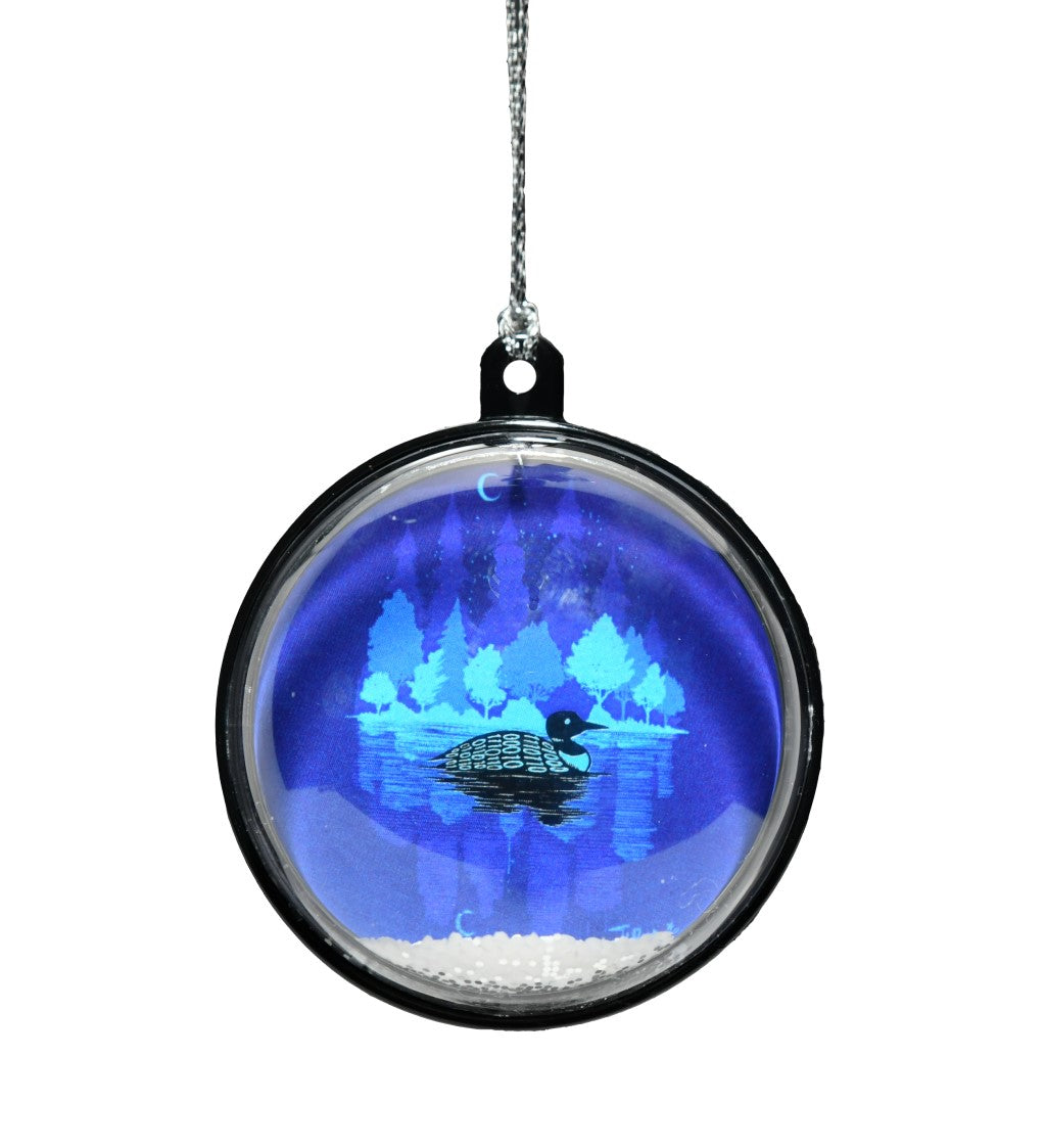 MN Loon Winter Snowglobe Ornament – Turman Merch Co